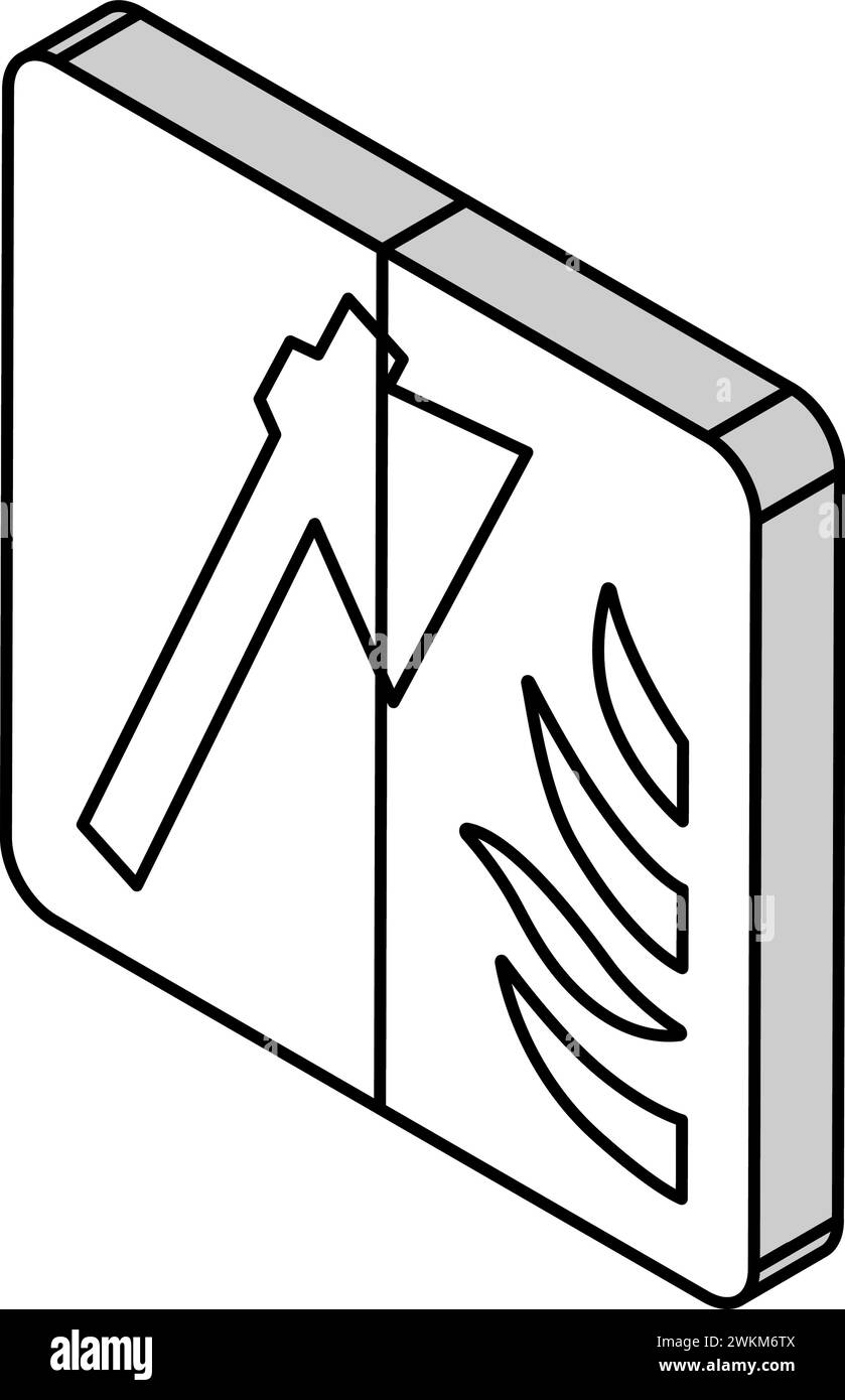 Emergency exit sign fire health safety Black and White Stock Photos ...