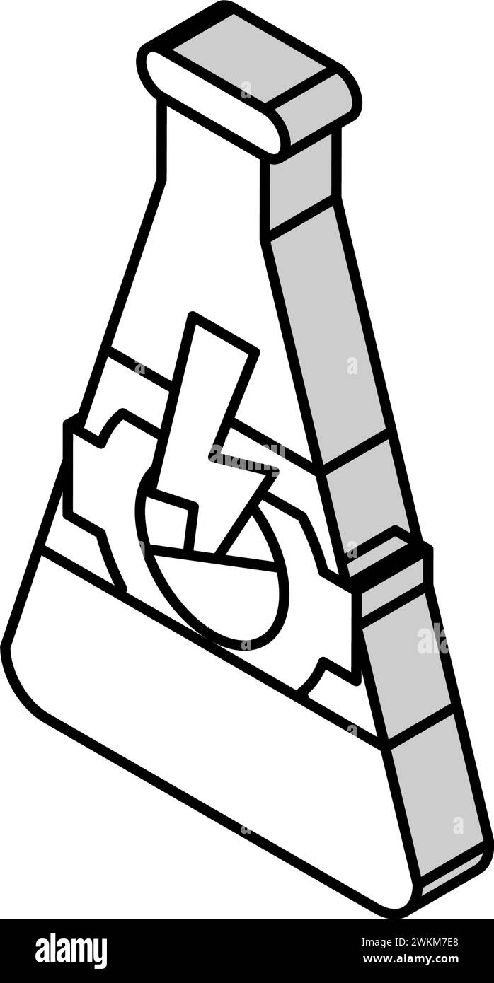 catalyst chemical reactions isometric icon vector illustration Stock ...