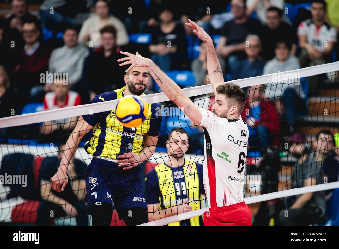 2024.02.21 Rzeszow Siatkowska Puchar CEV Asseco Resovia Rzeszow ...