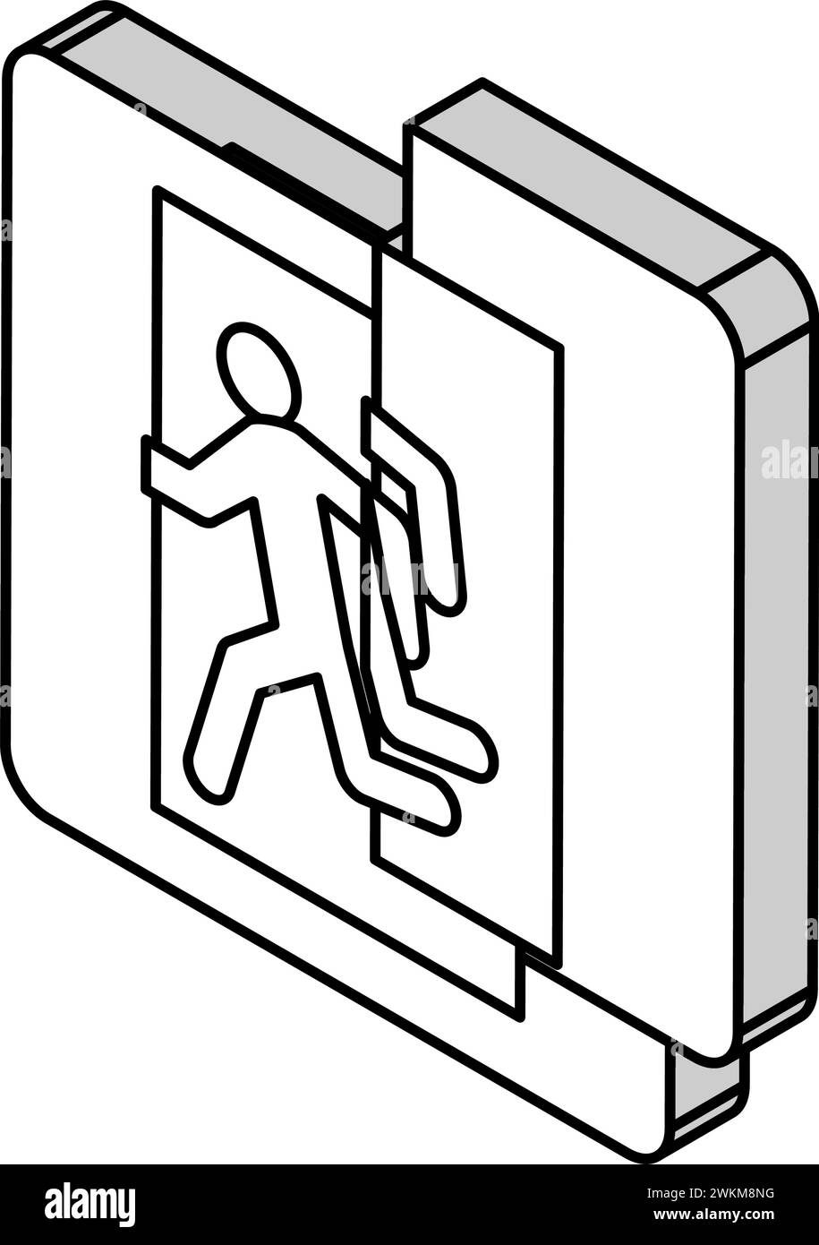 safety plan emergency isometric icon vector illustration Stock Vector ...