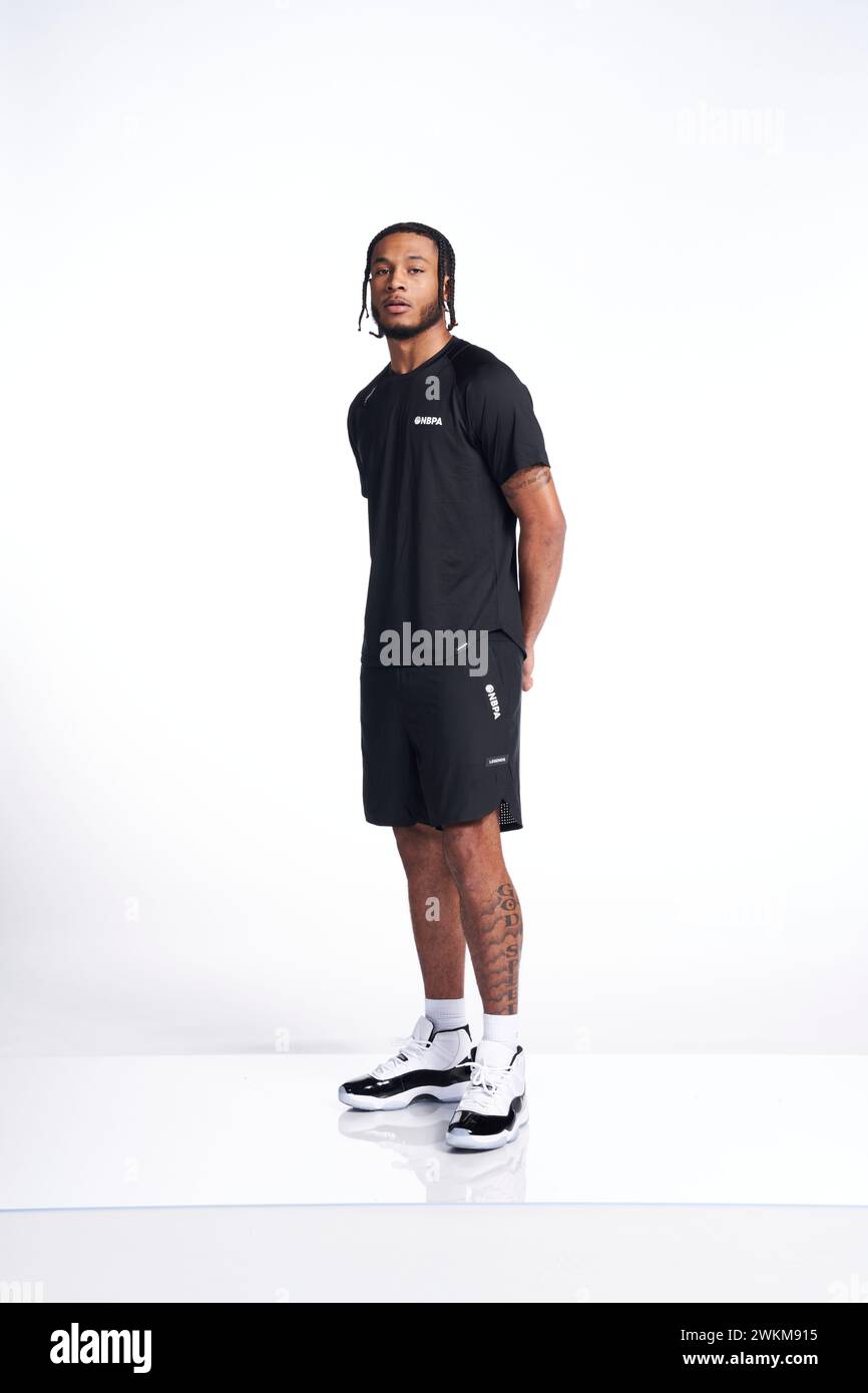 Houston Rockets forward Cam Whitmore poses for a portrait on July 14 ...