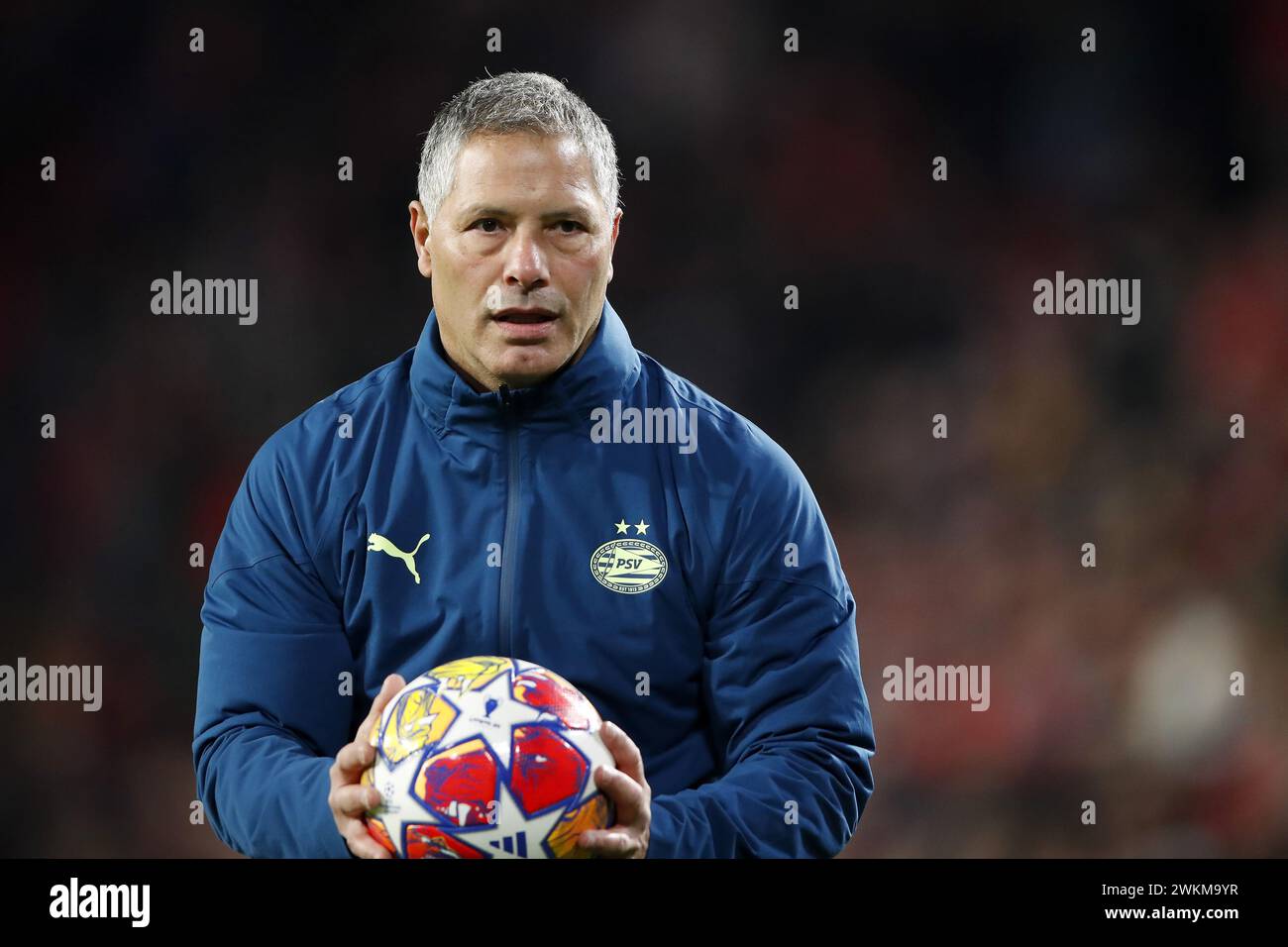 EINDHOVEN - PSV Eindhoven goalkeeper coach Abe Knoop during the UEFA ...