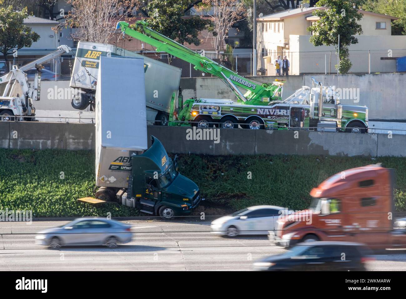 Truck lift ramp hi-res stock photography and images - Alamy