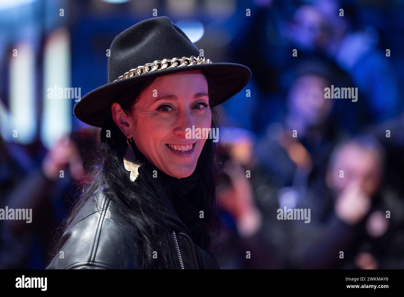Berlin, Germany. 21st Feb, 2024. Esther Perbandt, designer, arrive for ...