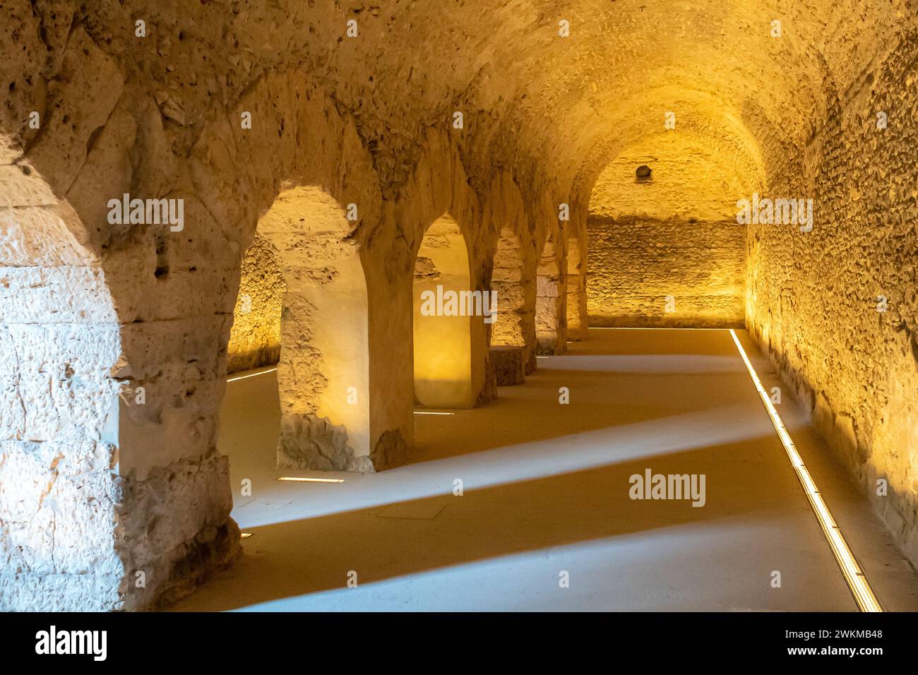 The forensic cryptoporticus is a Roman monument in the city of Aosta ...