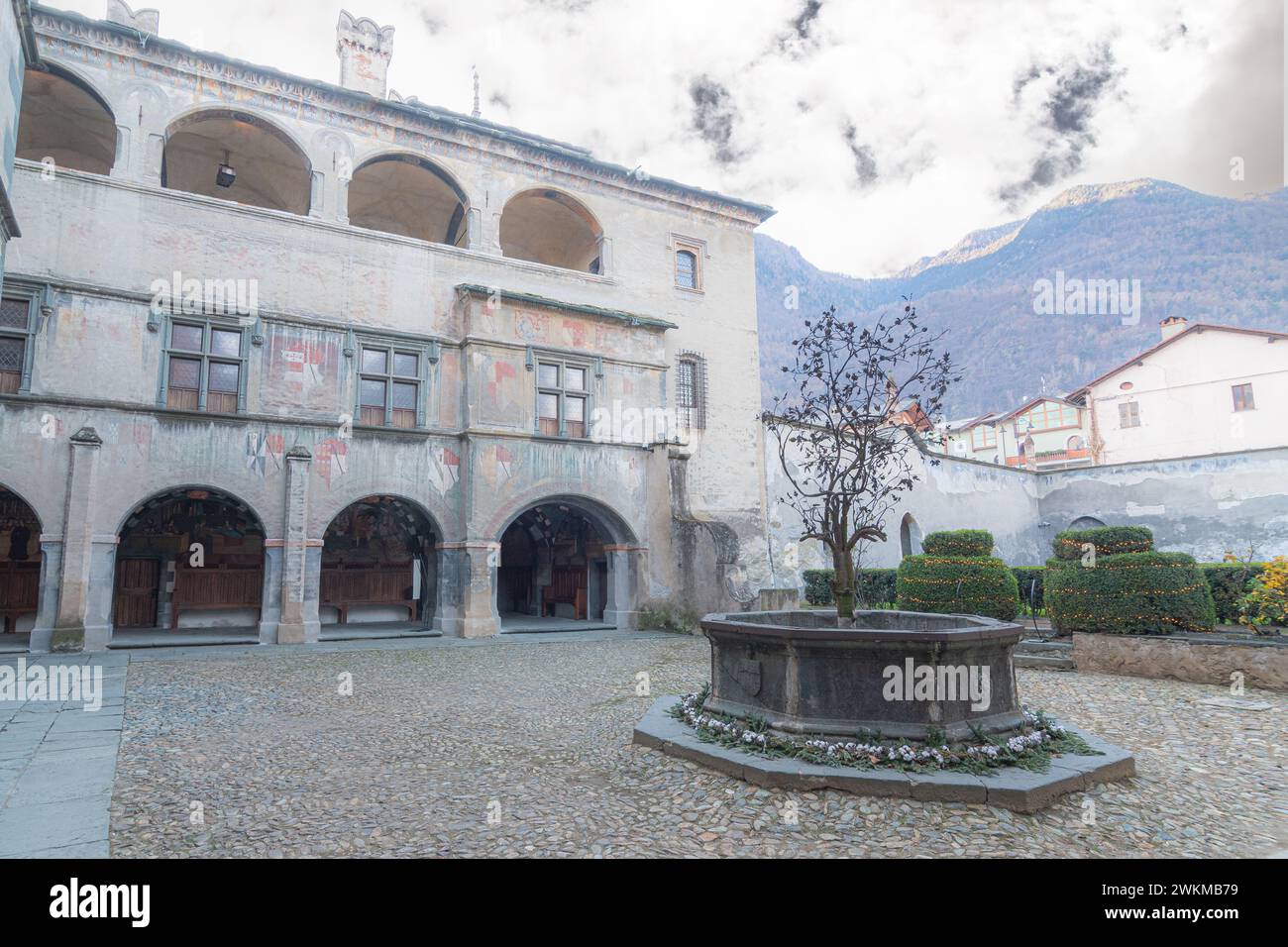 Chateau d'Issogne is a medieval and Renaissance castle in Aosta Valley ...