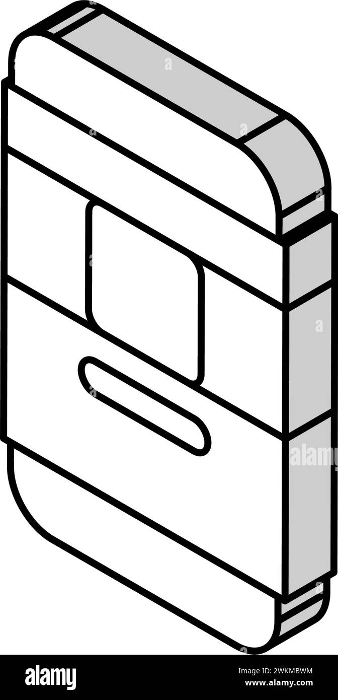 soap bar hygiene isometric icon vector illustration Stock Vector Image ...