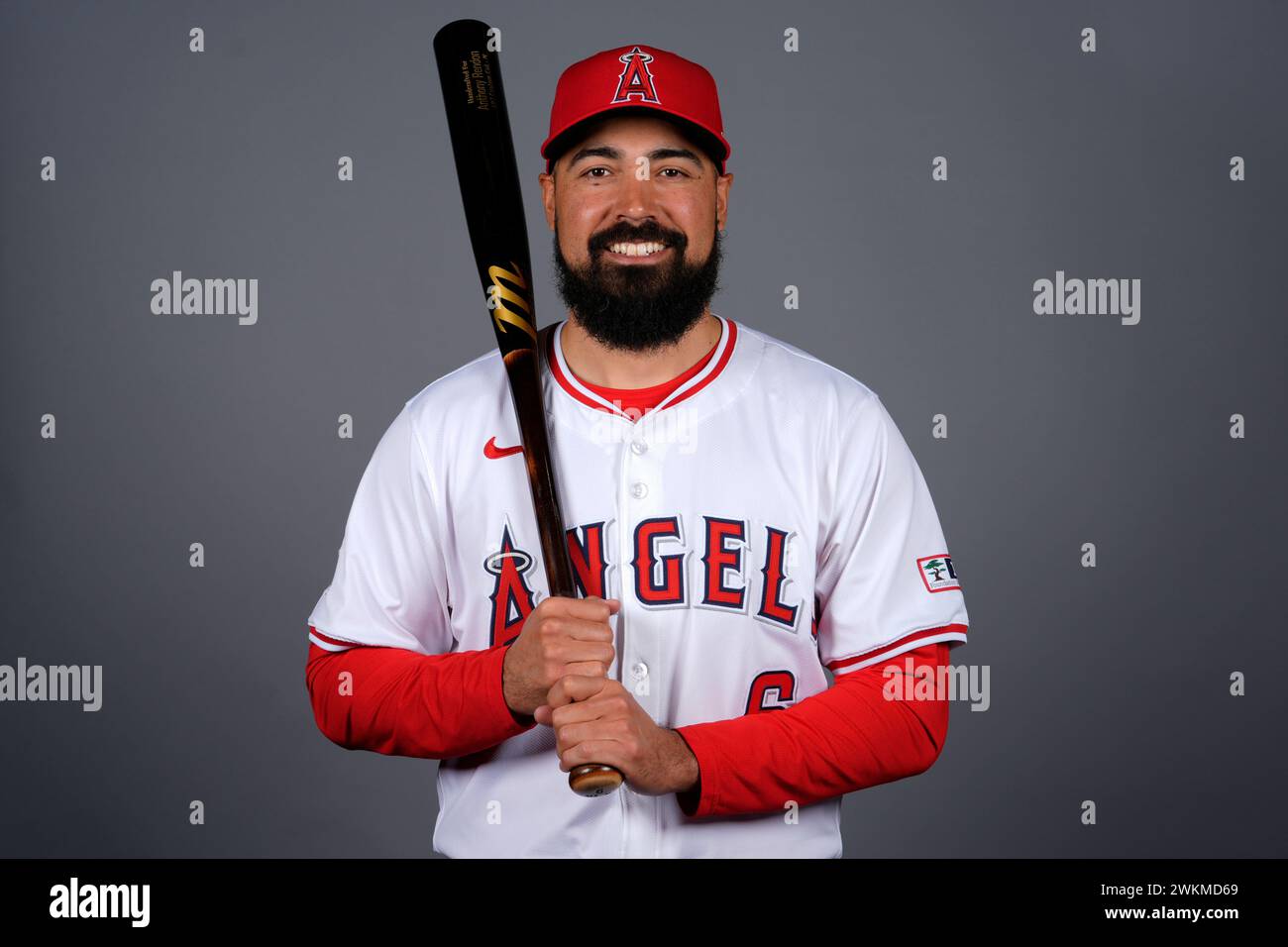 This is a 2024 photo of Anthony Rendon of the Los Angeles Angels ...