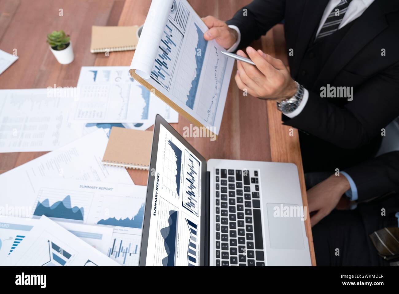 Financial data analysis dashboard by Fintech BI or business ...