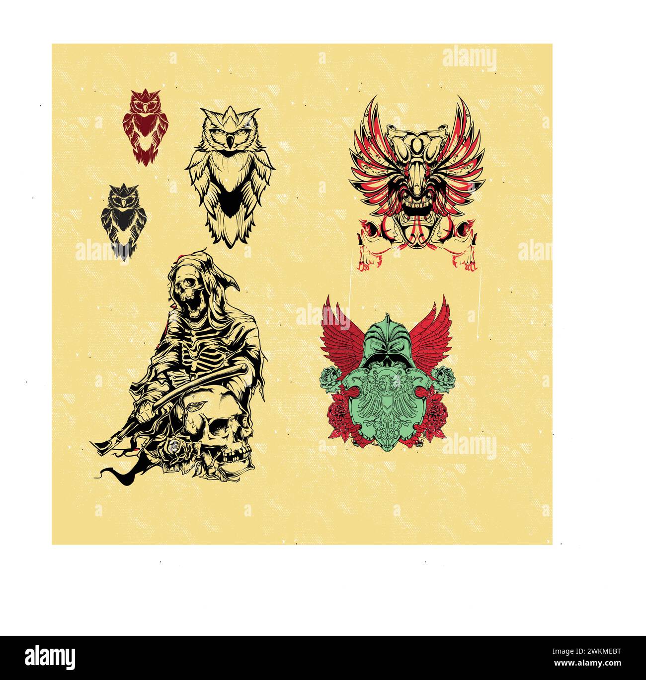 Magic horror Stock Vector Images - Alamy