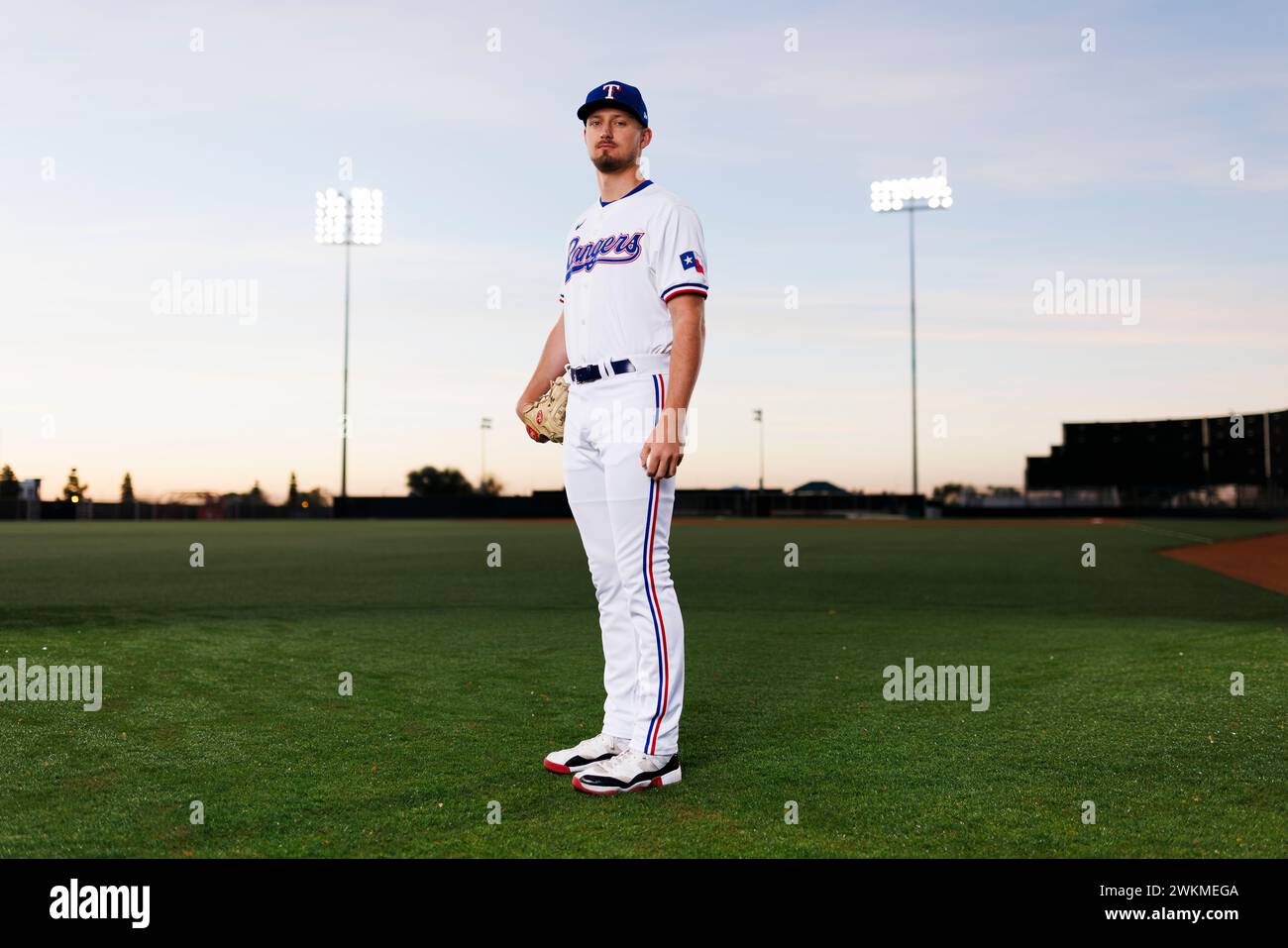SURPRISE, AZ - FEBRUARY 20: Pitcher Grant Wolfram (94) poses for a ...