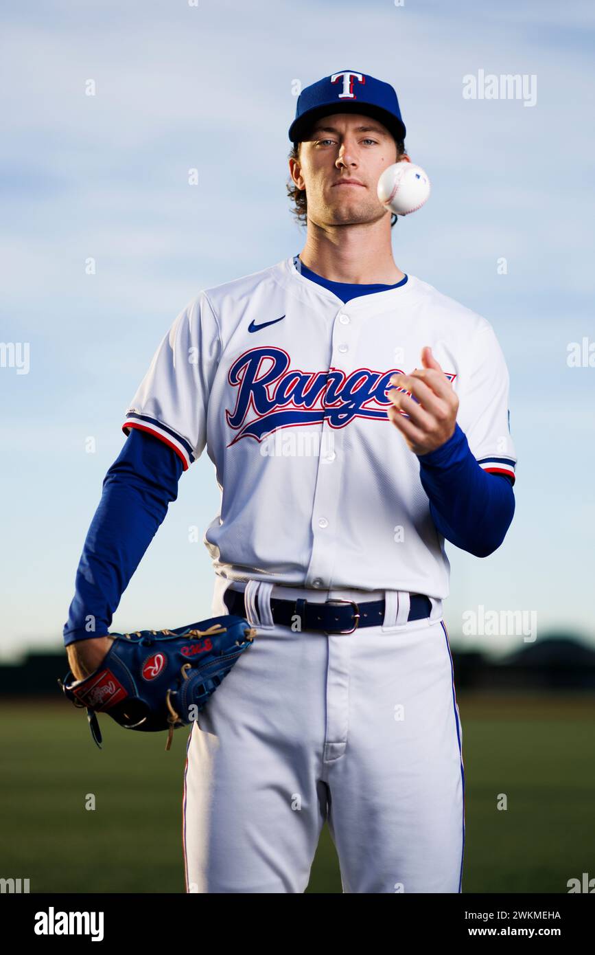 SURPRISE, AZ - FEBRUARY 20: Outfielder Jake Latz (67) poses for a ...