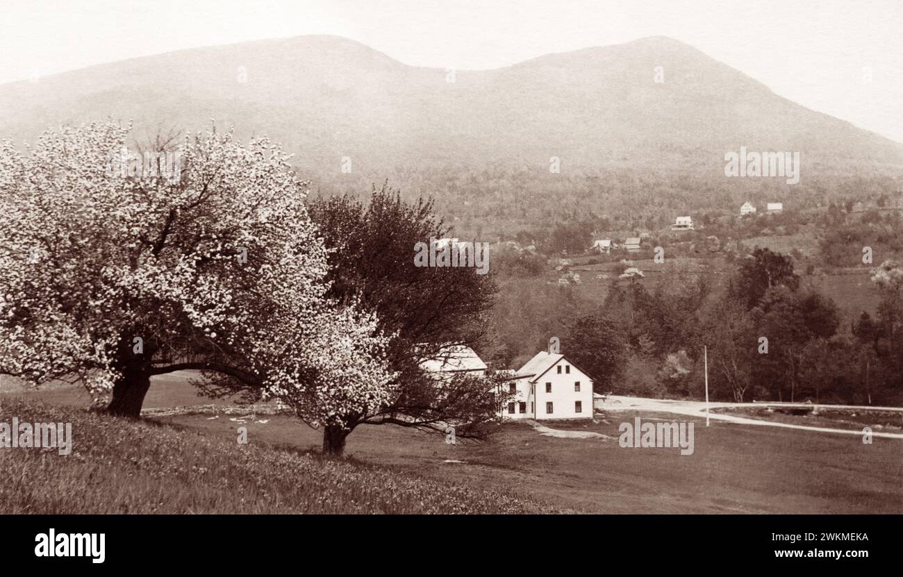 Northfield, Massachusetts, farm of American evangelist Dwight L. Moody ...