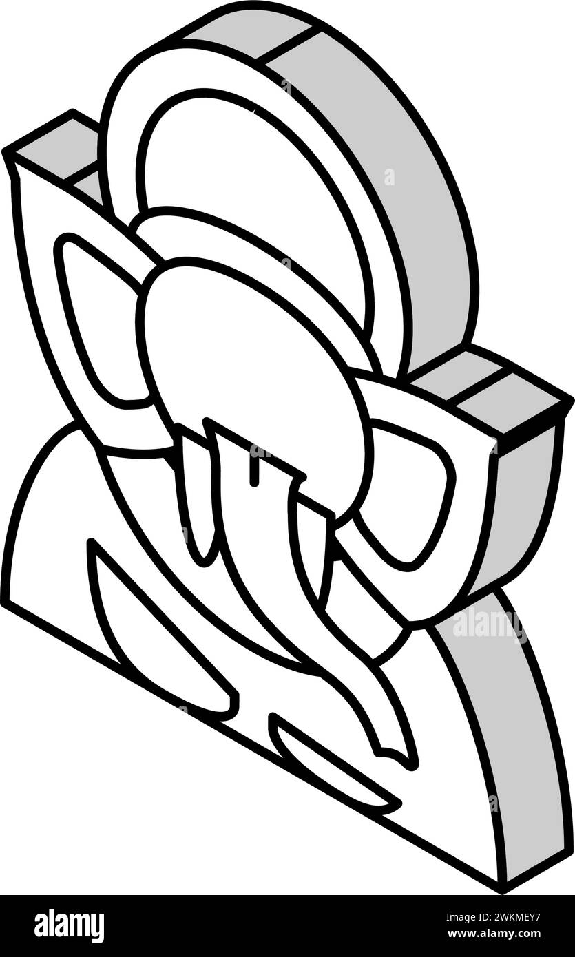 ganesha god om isometric icon vector illustration Stock Vector Image & Art - Alamy