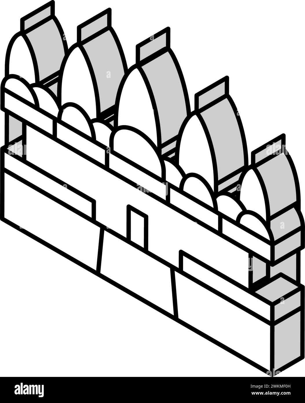 Lord krishna temple varanasi Stock Vector Images - Alamy