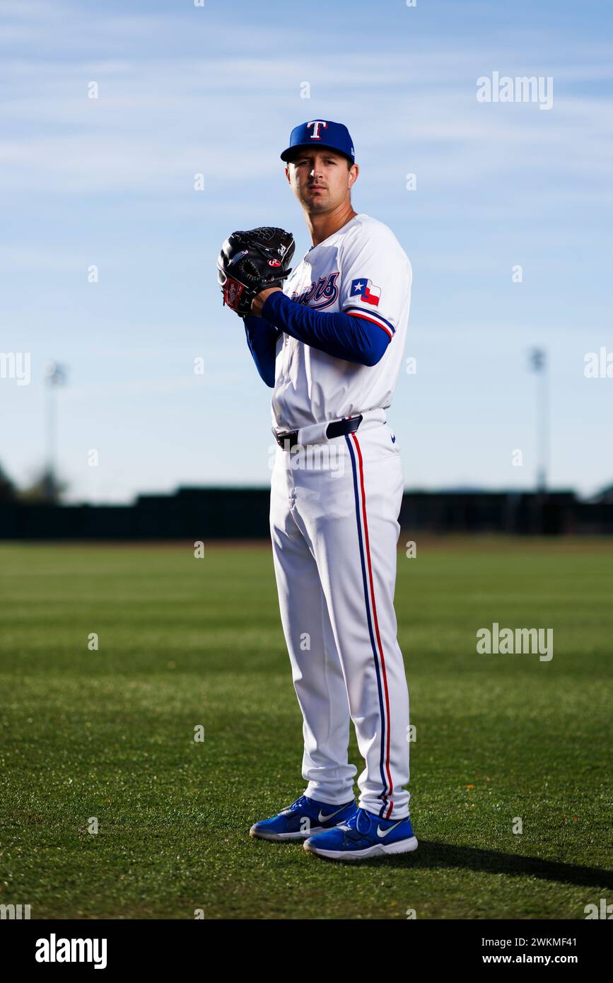 SURPRISE, AZ - FEBRUARY 20: Pitcher Tyler Mahle (51) poses for a ...