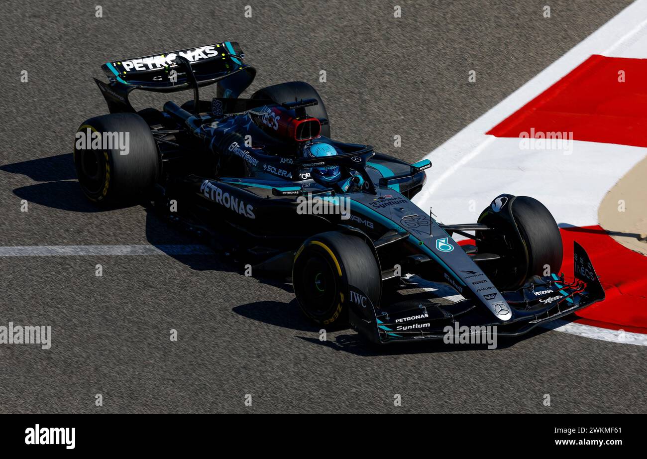 63 RUSSELL George (gbr), Mercedes AMG F1 Team W15, action during the ...