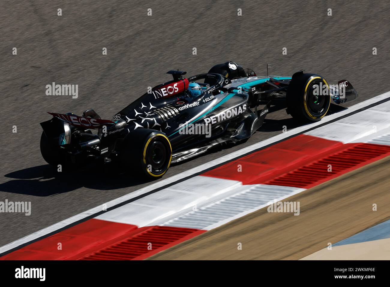 63 RUSSELL George (gbr), Mercedes AMG F1 Team W15, action during the ...