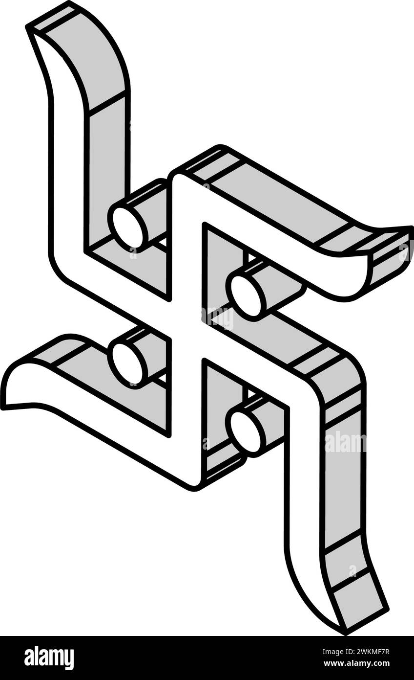 swastika hinduism isometric icon vector illustration Stock Vector Image ... swastika hinduism isometric icon vector illustration Stock Vector Image ...
