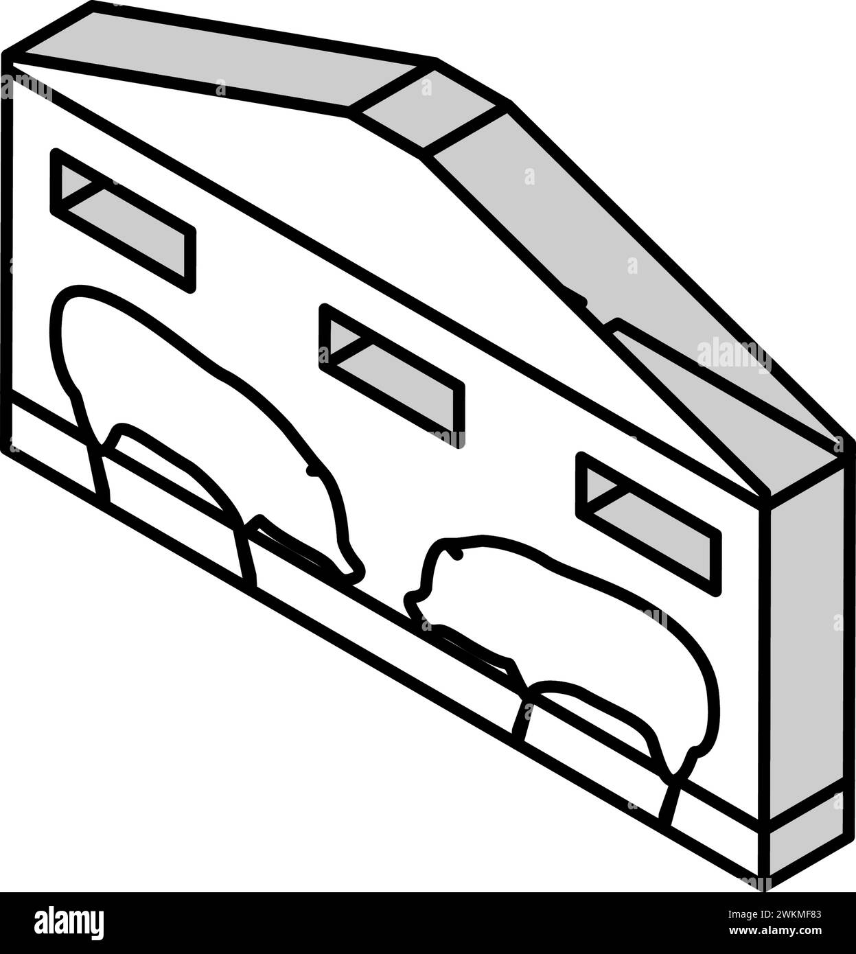 Pigsty illustration hi-res stock photography and images - Alamy