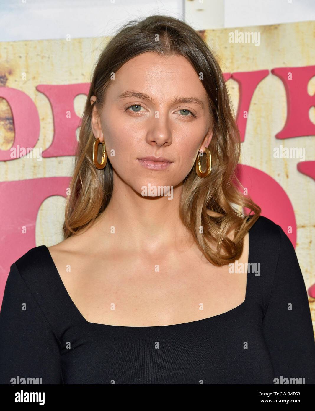 Abby Hilden attends the premiere of "Drive-Away Dolls" at AMC Lincoln Square on Tuesday, Feb. 20 ...