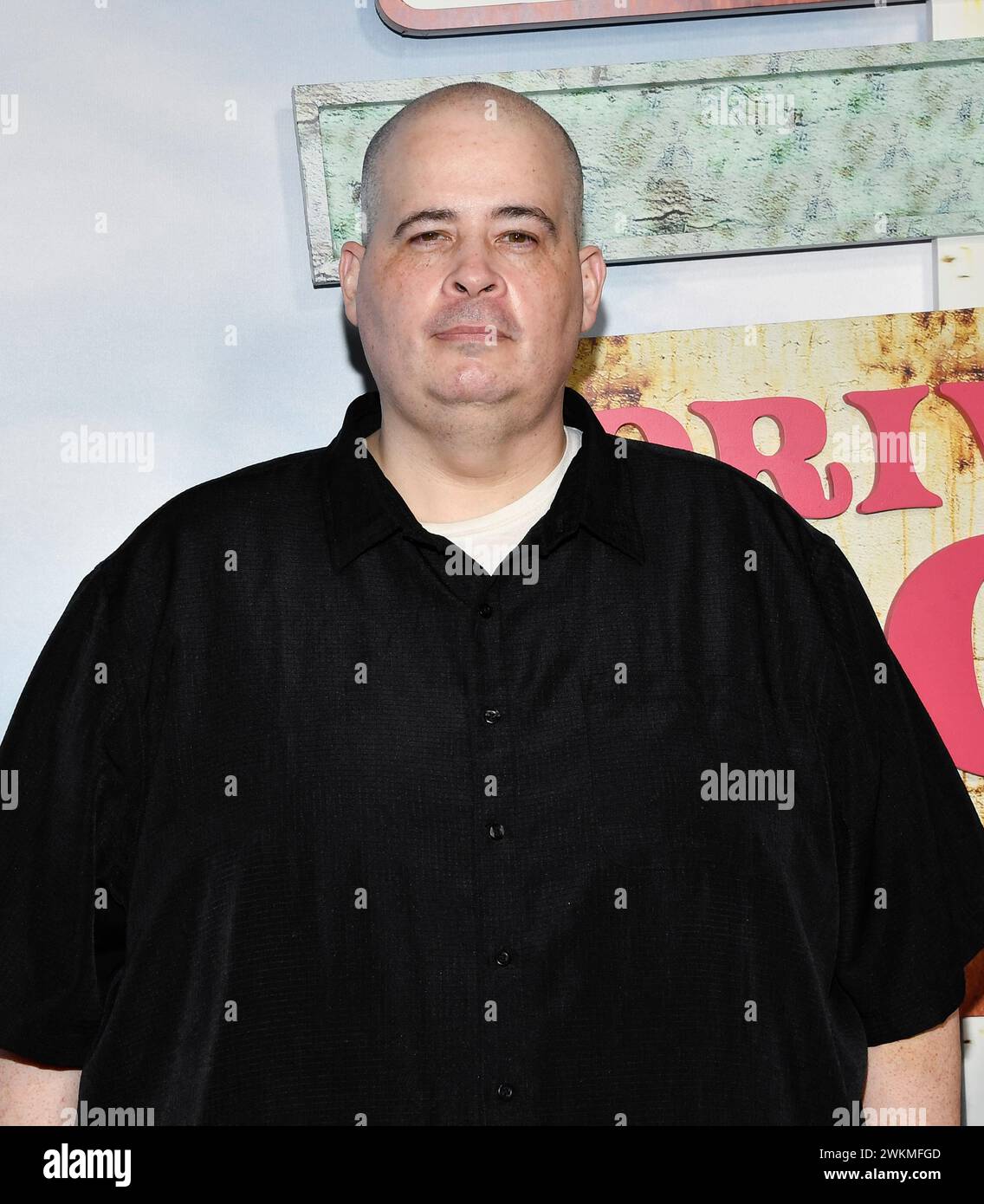 Angelo Maldonado Jr. attends the premiere of "Drive-Away Dolls" at AMC ...