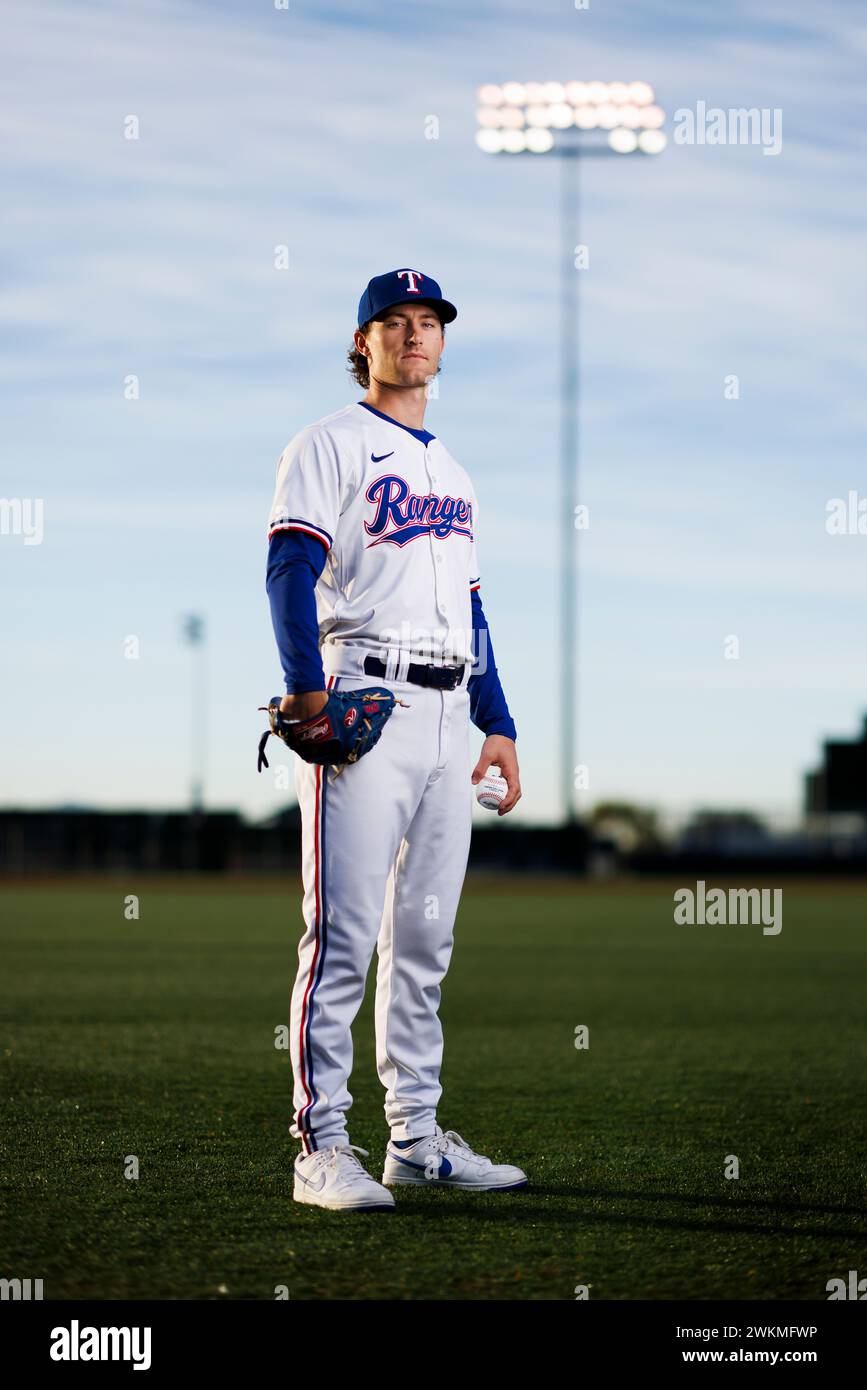 SURPRISE, AZ - FEBRUARY 20: Outfielder Jake Latz (67) poses for a ...