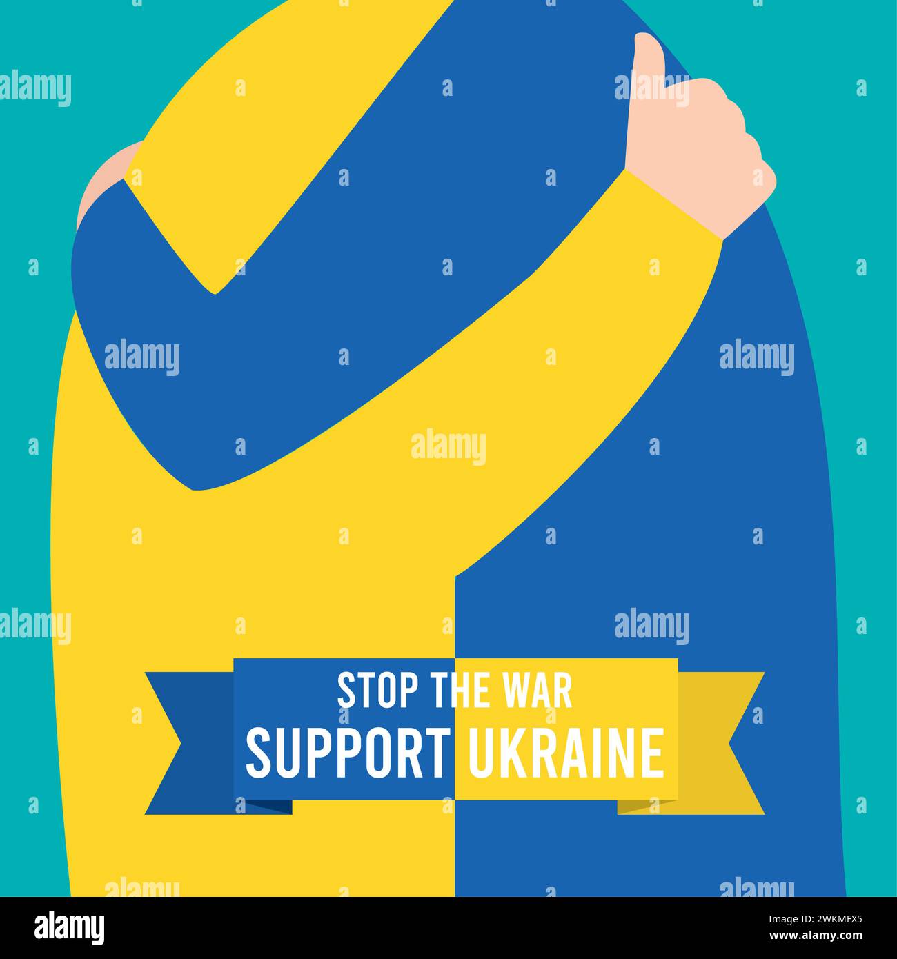 Stop the ukrainian war Stock Vector Images - Alamy