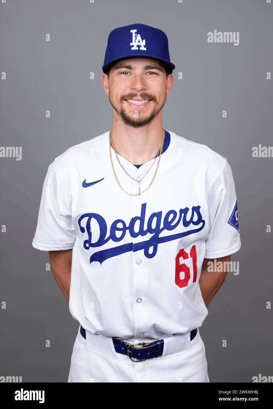 This is a 2024 photo of pitcher Ricky Vanasco of the Los Angeles ...