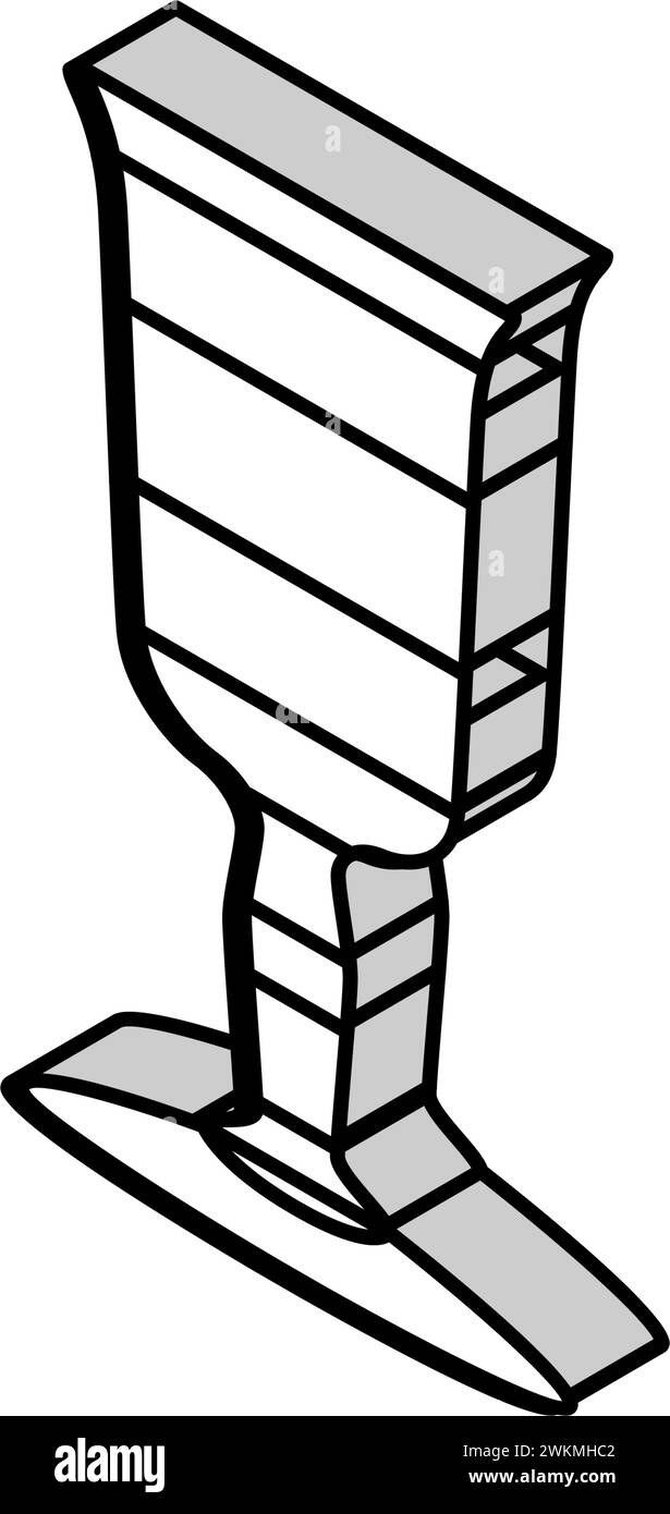 kiddush cup jewish isometric icon vector illustration Stock Vector ...