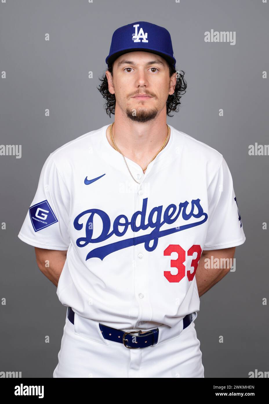 This is a 2024 photo of center fielder James Outman of the Los Angeles ...