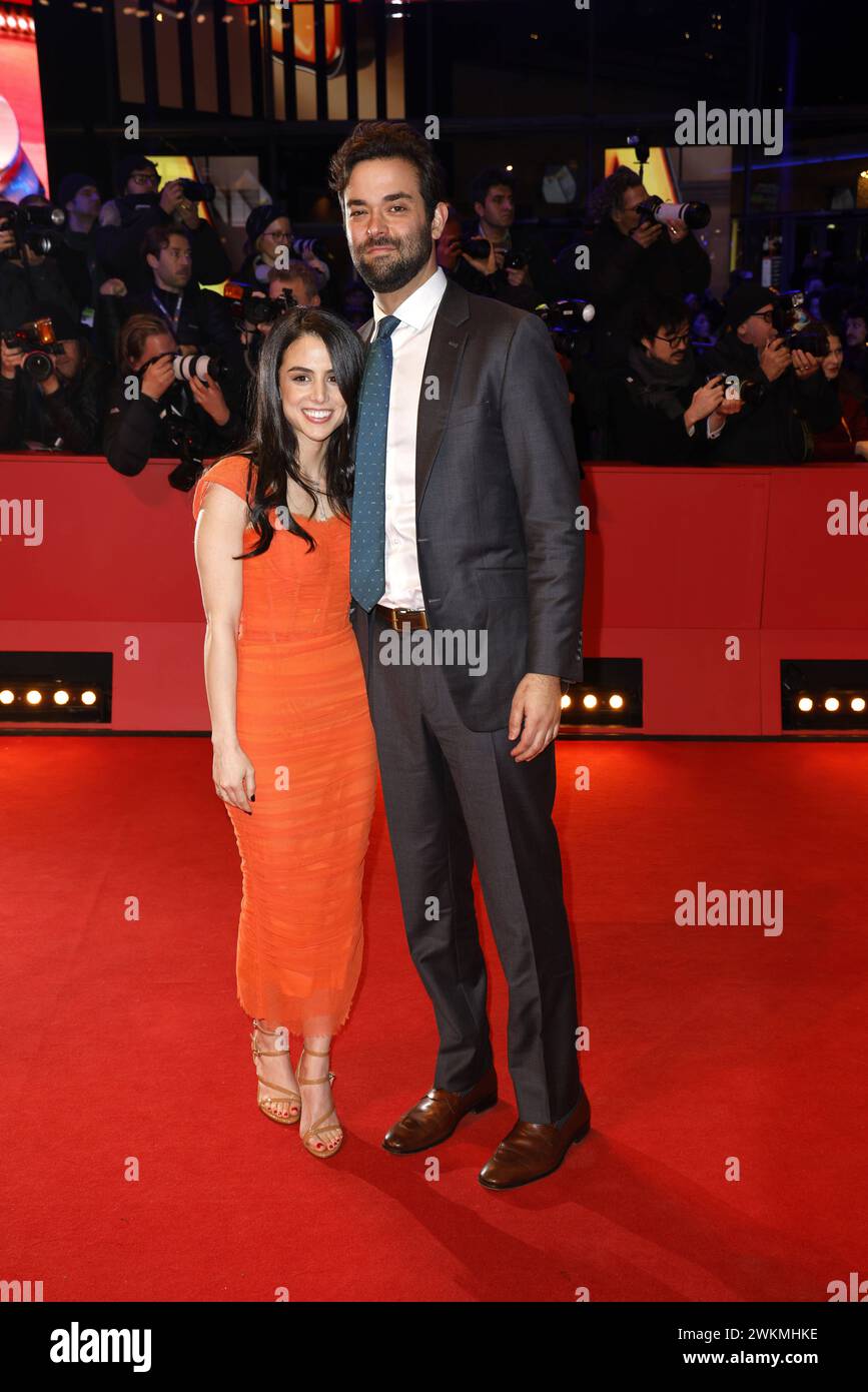 Michael Parets und Emily Gutowski bei der Special Gala zum Fim Spaceman ...