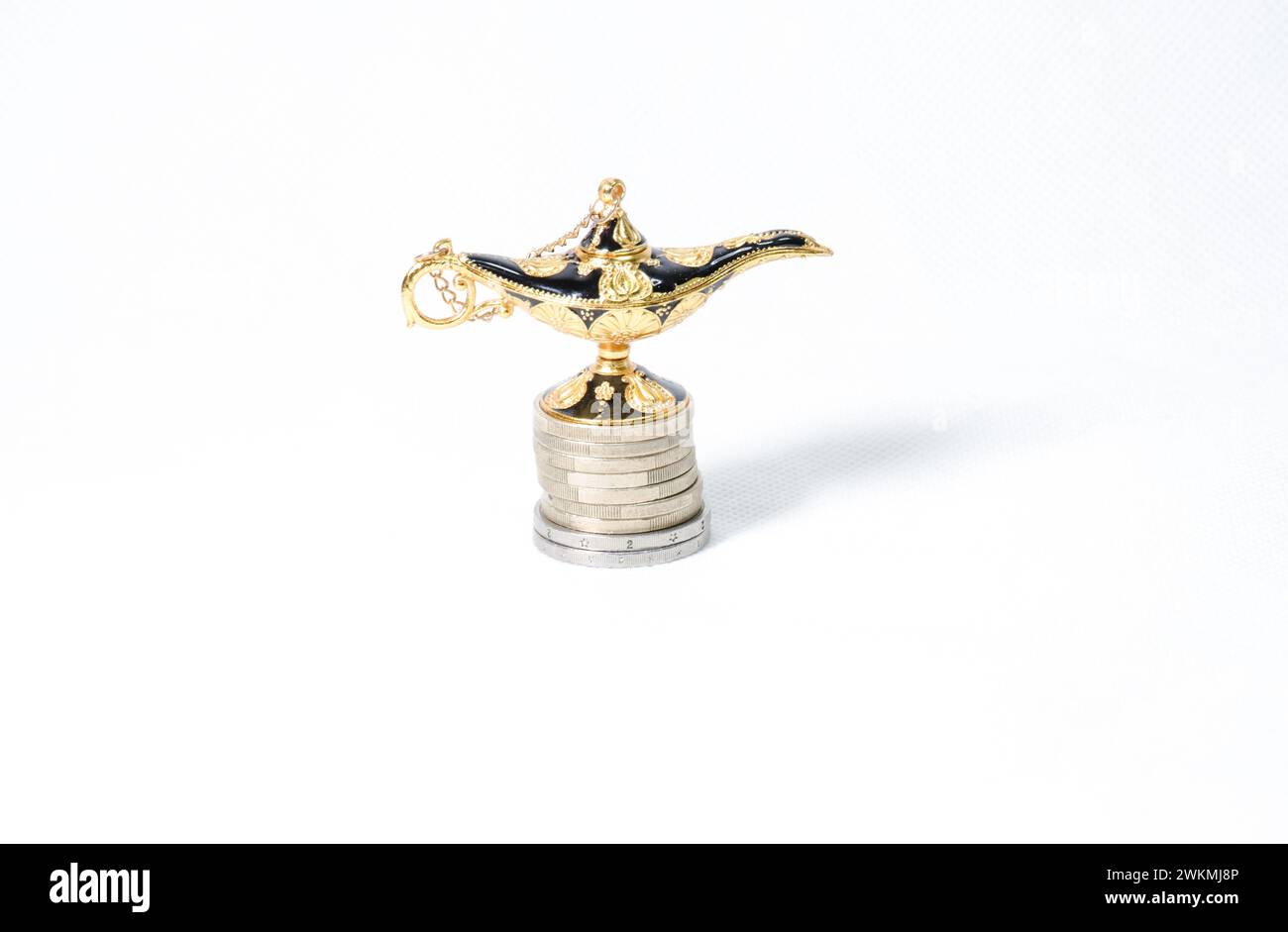 Saving euro coins buy Cut Out Stock Images & Pictures - Alamy