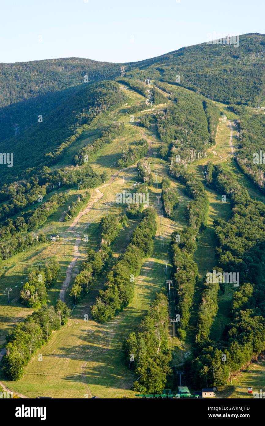 Skit trails at Cannon Mountain in Franconia, New Hampshire from the ...