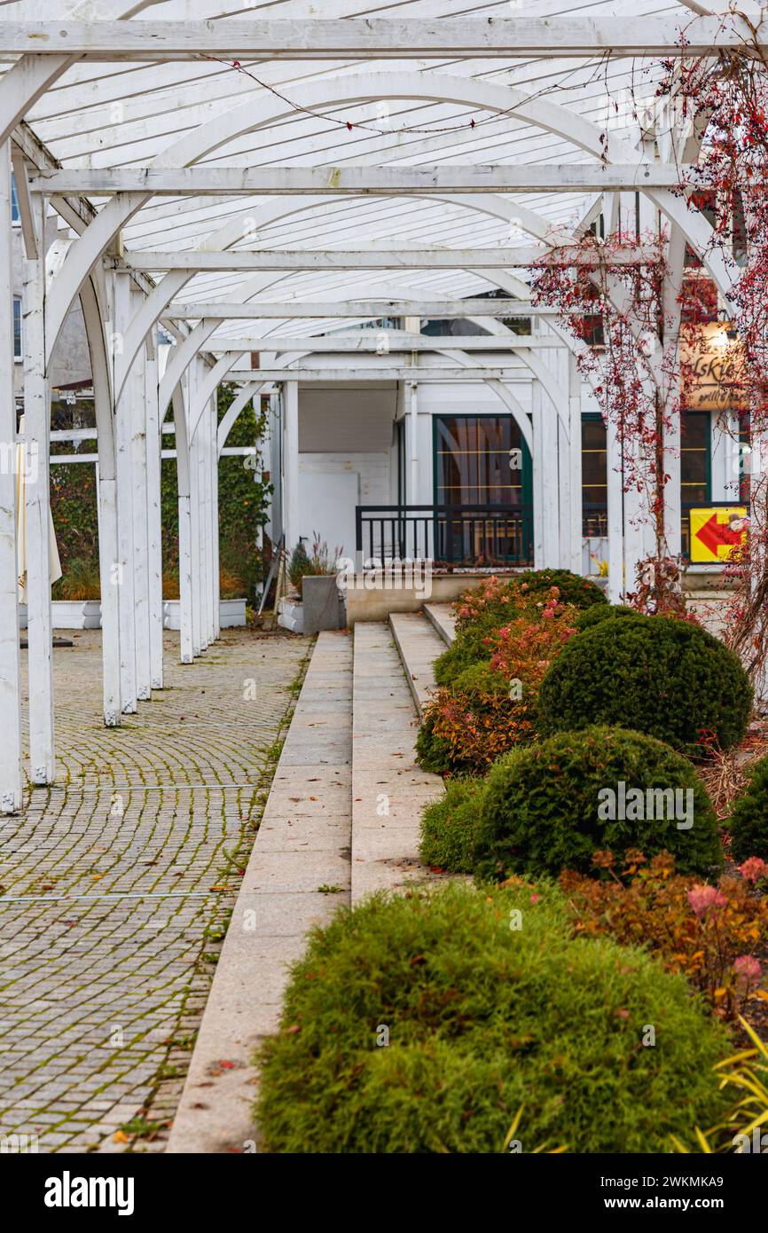Polanica-Zdroj, Poland - October 20 2023: beautiful and small square ...