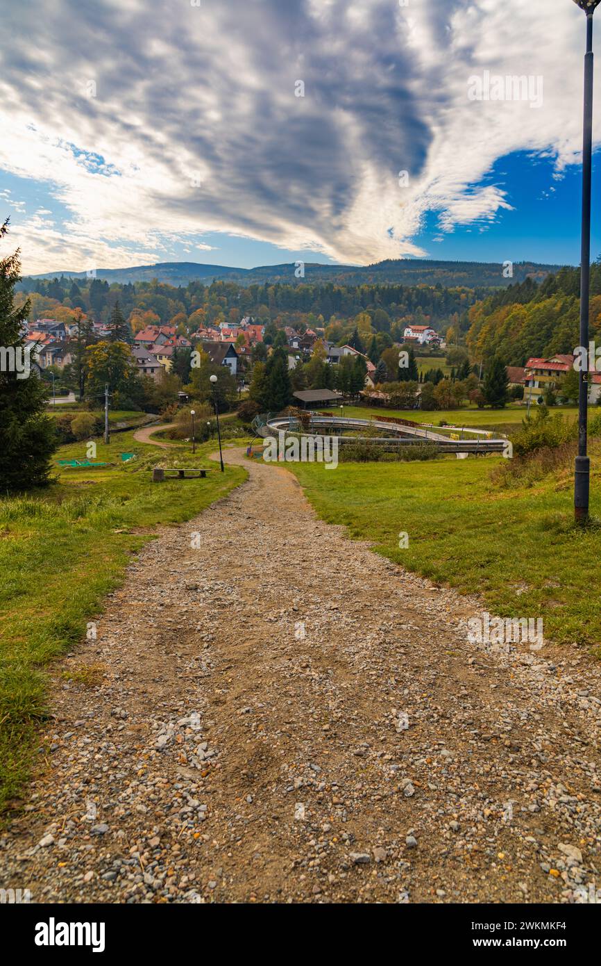 Polanica-Zdroj, Poland - October 21 2023: Beautiful and colorful fall ...