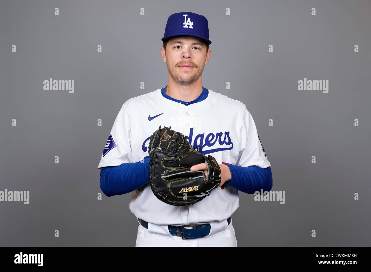This is a 2024 photo of catcher Hunter Feduccia of the Los Angeles ...