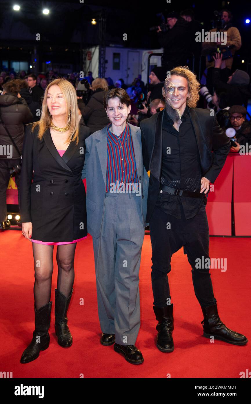 Berlin, Germany. 21st Feb, 2024. Cordula Kablitz-Post and Judy ...