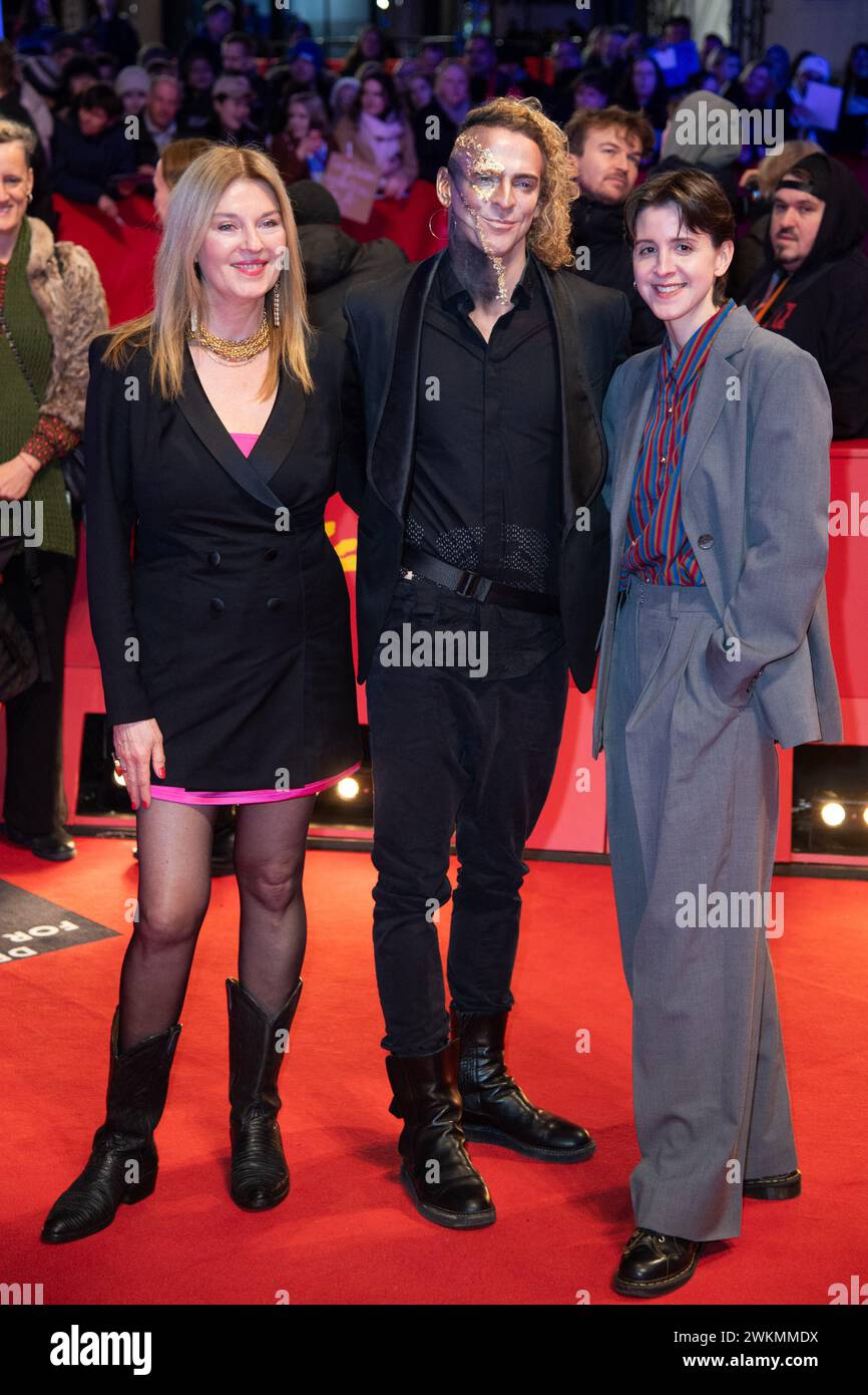Berlin, Germany. 21st Feb, 2024. Cordula Kablitz-Post and Judy ...