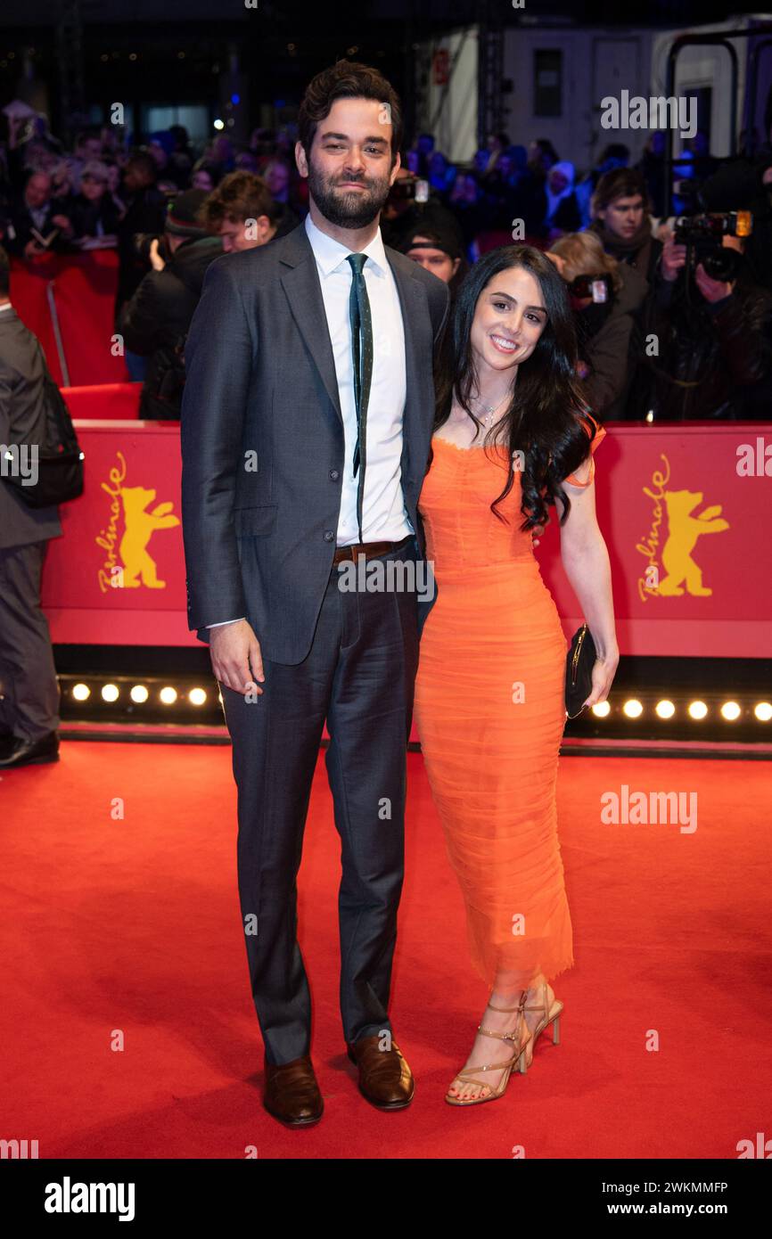 Berlin, Germany. 21st Feb, 2024. Michael Parets and Emily Gutowski ...
