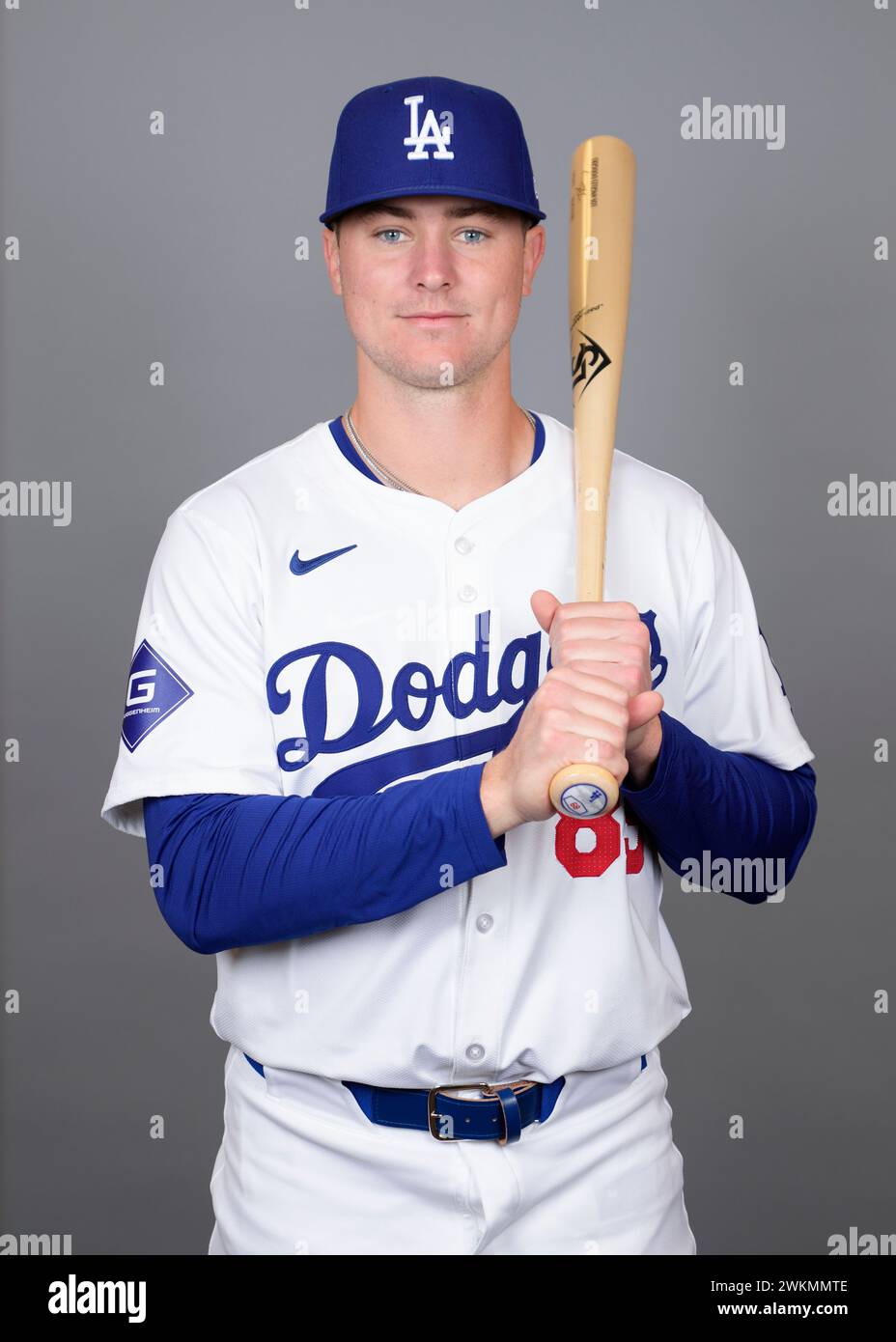 This is a 2024 photo of infielder Trey Sweeney of the Los Angeles ...