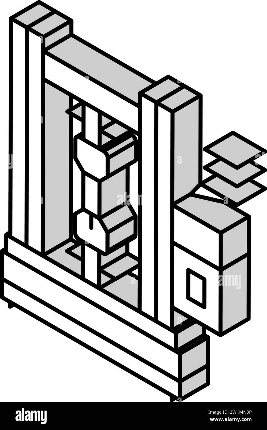 Mechanical testing construction Stock Vector Images - Alamy