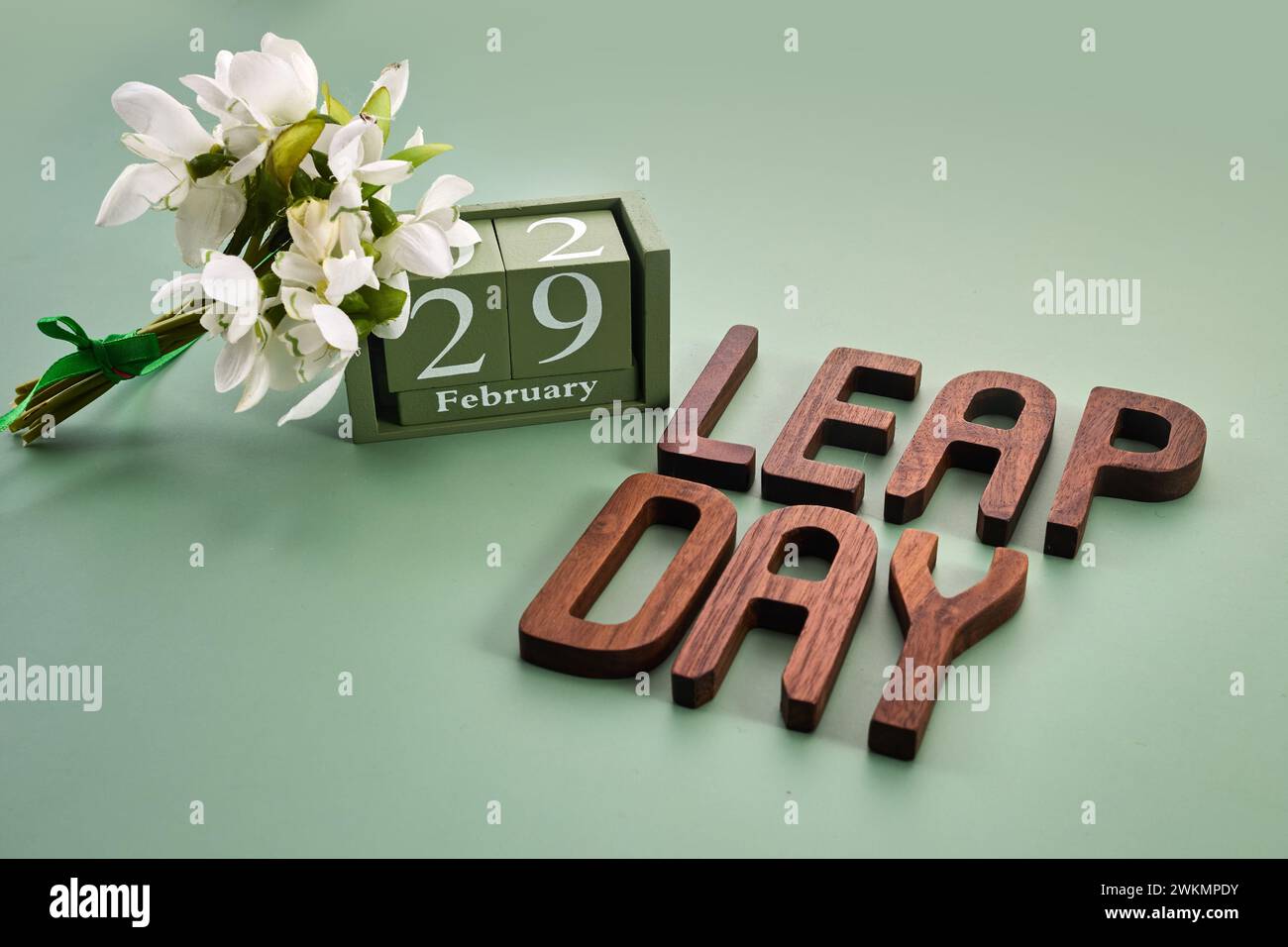 Happy Leap Day on 29 February Stock Photo - Alamy