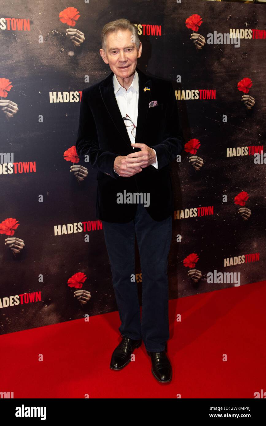 London, 21 February 2024, Hadestown Opening Night, Anthony Andrews ...