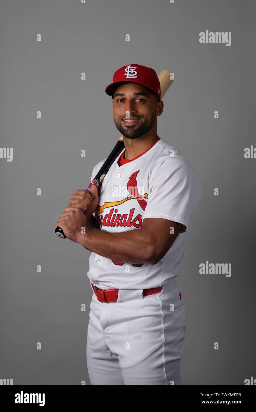This is a 2024 photo of Jose Fermin of the St. Louis Cardinals baseball ...