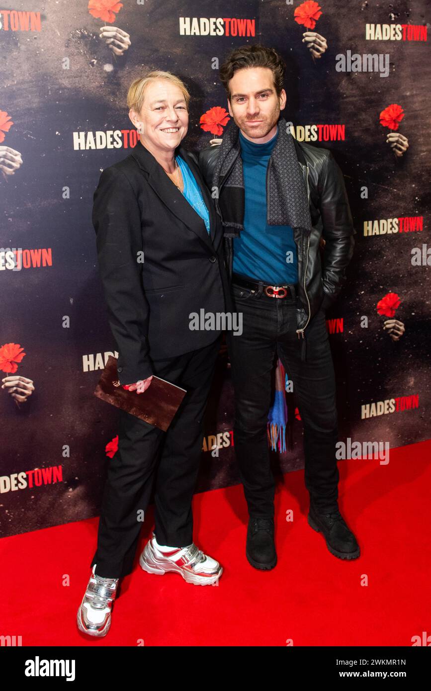 London, 21 February 2024, Hadestown Opening Night, Susie McKenna ...