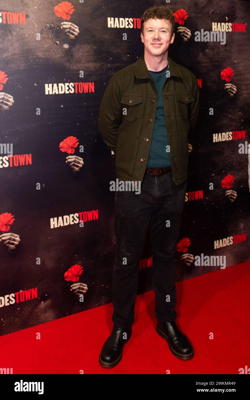 London, 21 February 2024, Hadestown Opening Night, Bailey Brook ...
