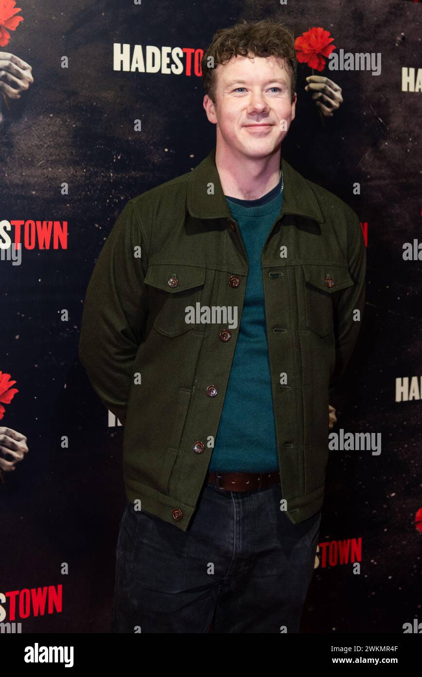 London, 21 February 2024, Hadestown Opening Night, Bailey Brook ...