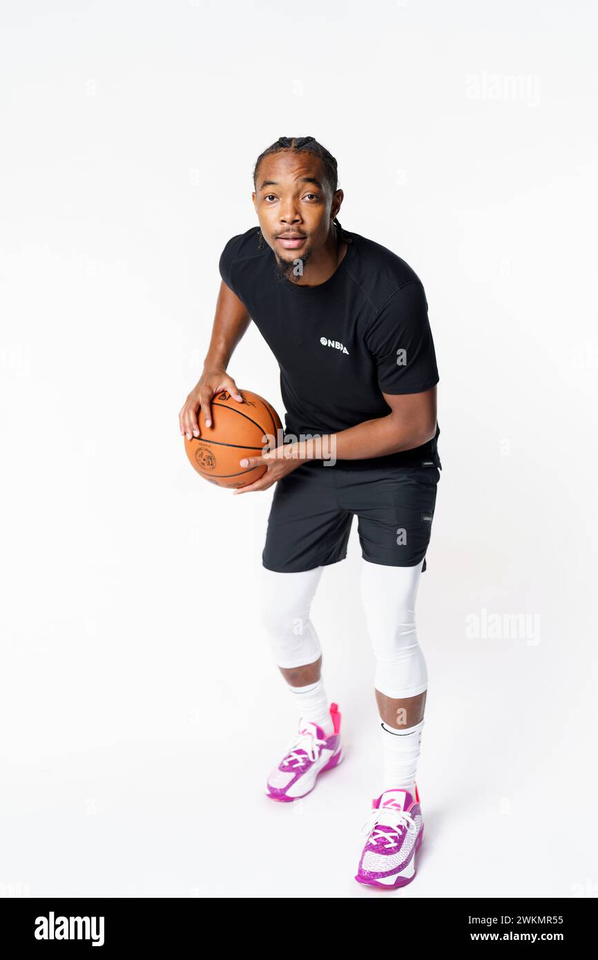 San Antonio Spurs guard Devonte' Graham poses for a portrait on October ...
