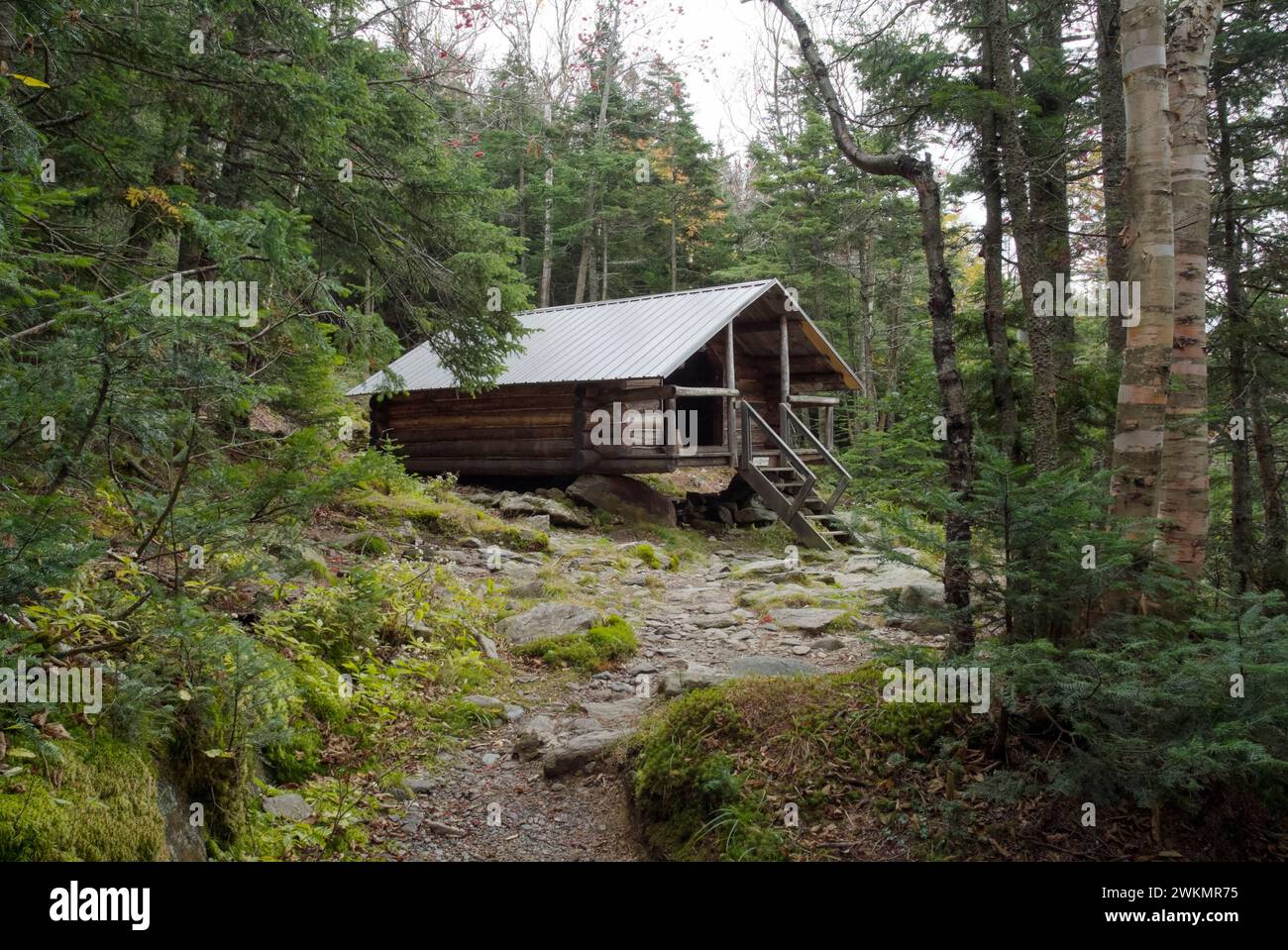 Built in 1985, the Log Cabin is located off of Lowe's Path in the ...